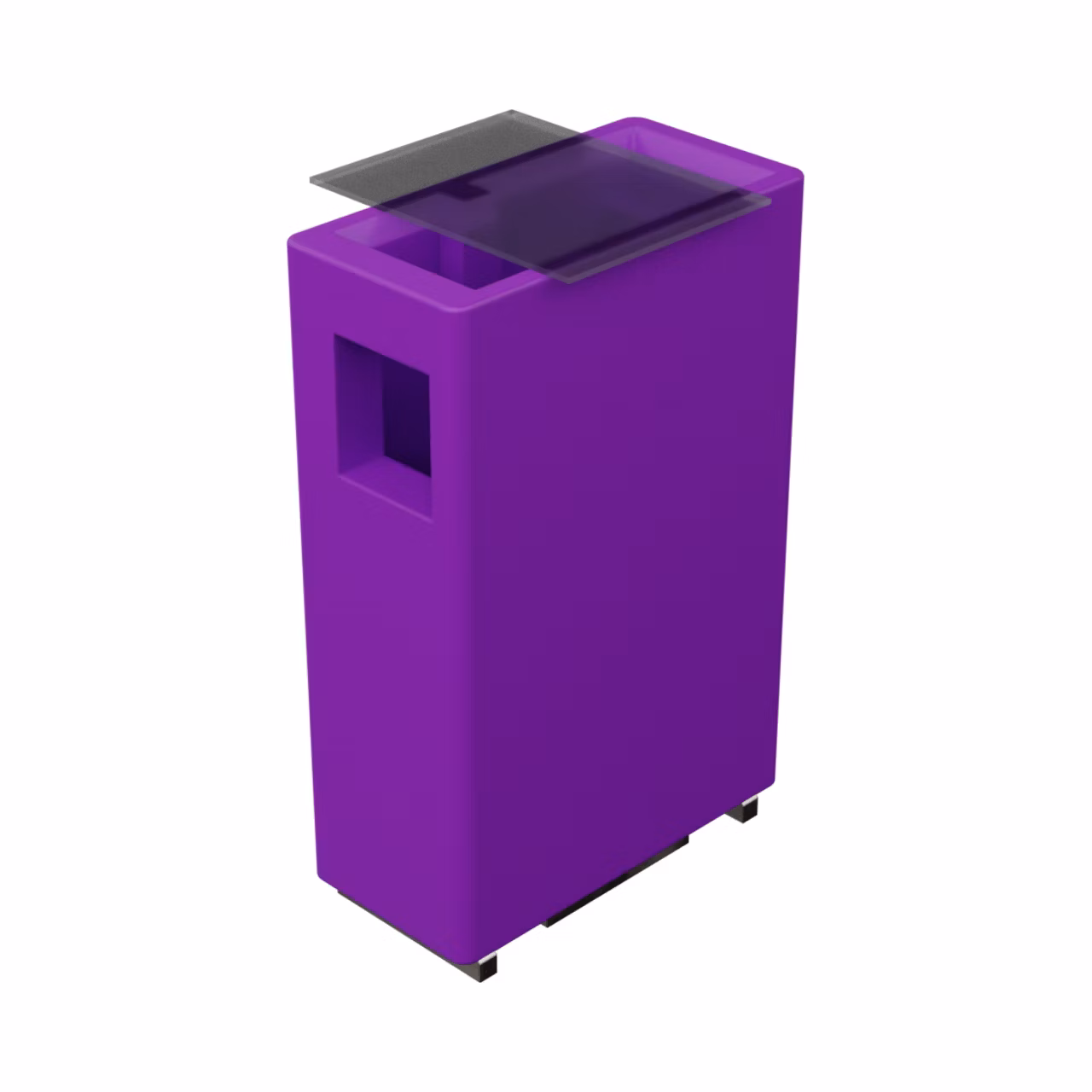 ConnTAK50 Header, Single Row, Vertical, Surface Mount, 3 Circuits, Key D, Violet, with Pick-and-Place Tape for sale