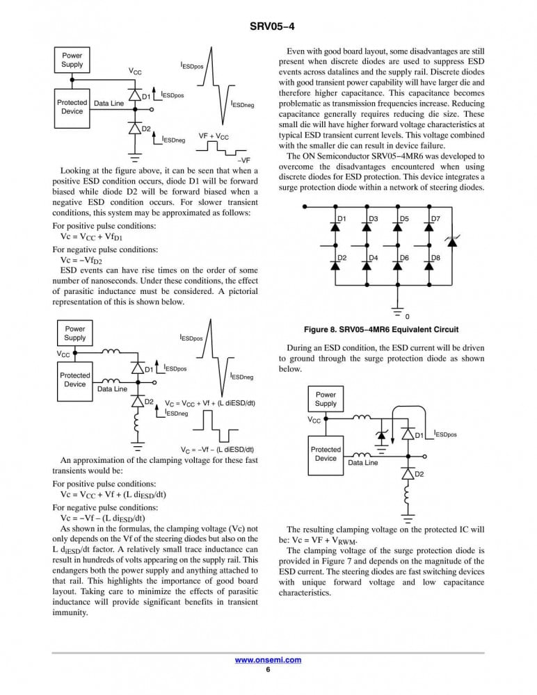 SRV05-4MR6T1G datasheet page 6