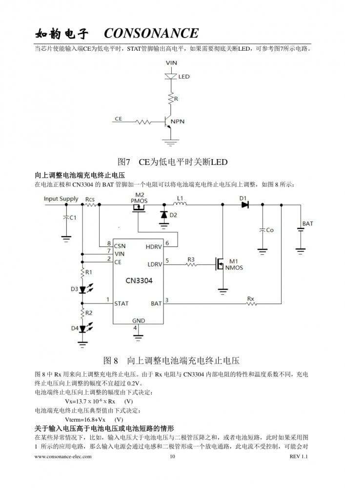 CN3304 datasheet page 10