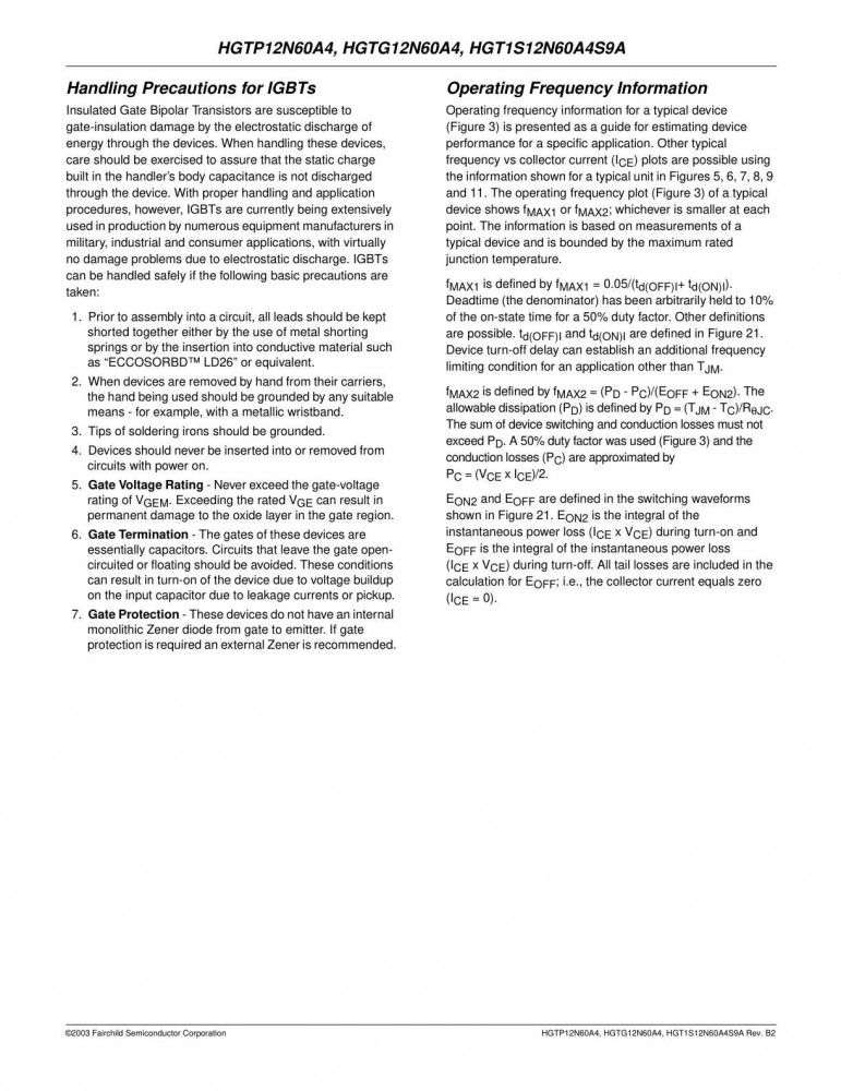 HGTG12N60A4 datasheet page 7