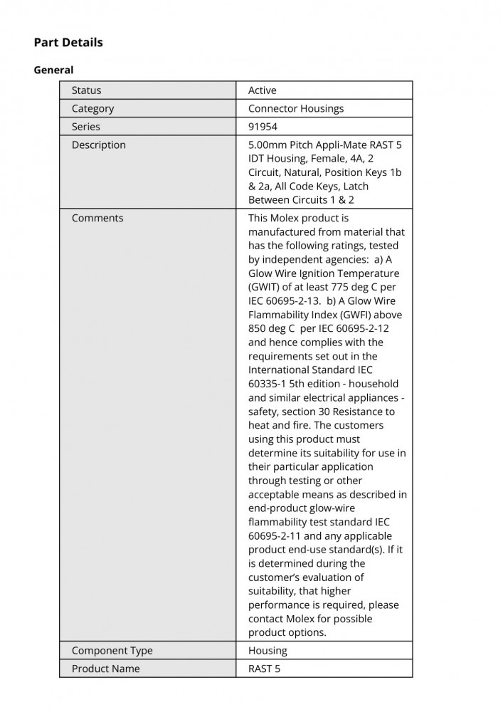 Product document image, page 2