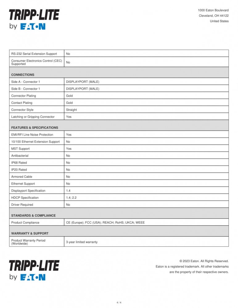 P580F3-10M-8K6 technical document page 4