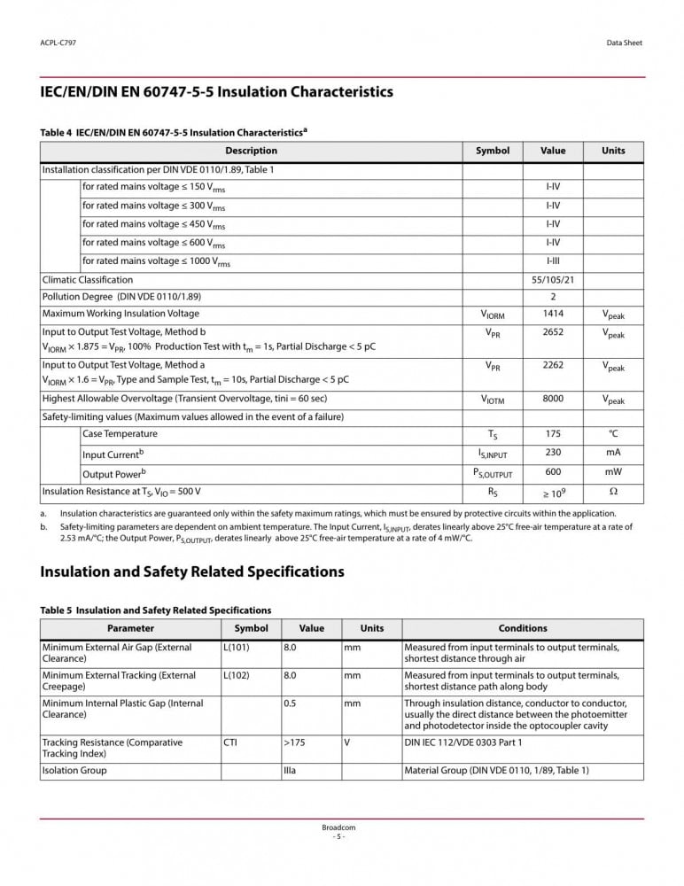 ACPL-C797 datasheet page 5