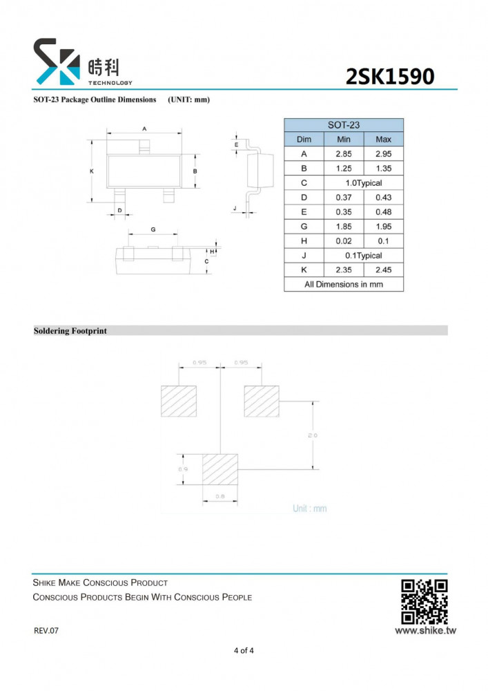 2SK1590 datasheet page 4