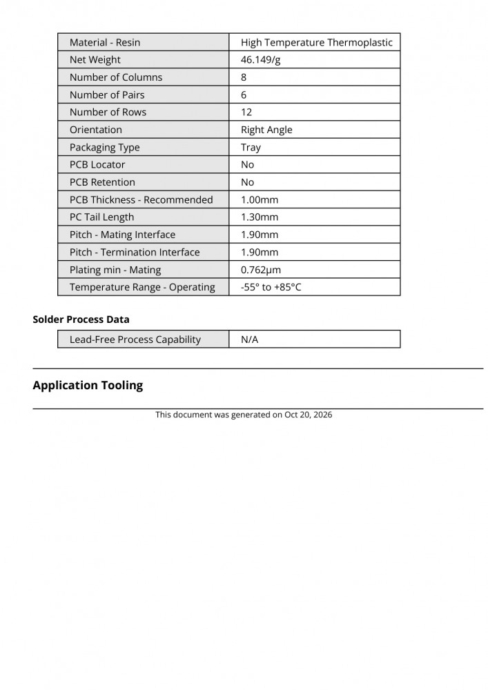 MOLEX 1714003038 technical document image, page 3