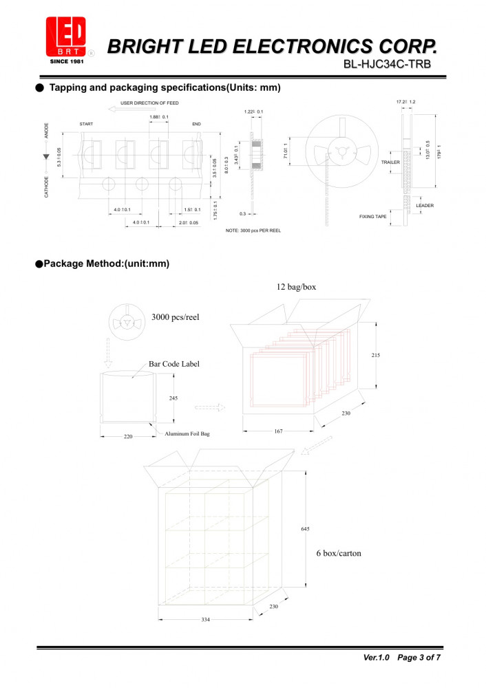 BL-HJC34C-TRB datasheet page 3