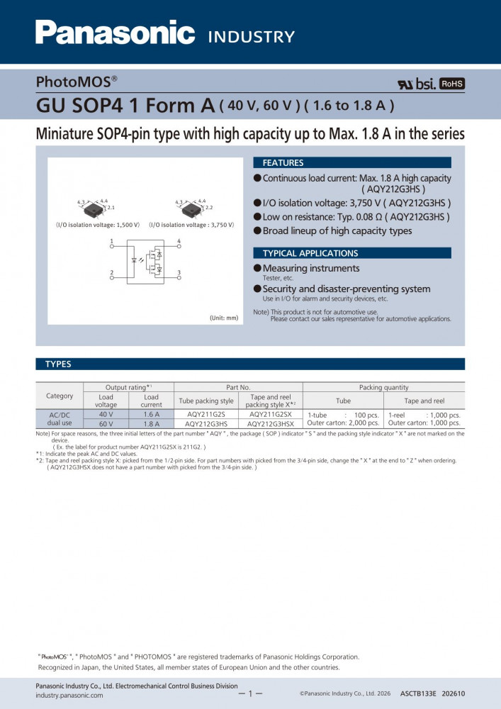 Technical document page 1
