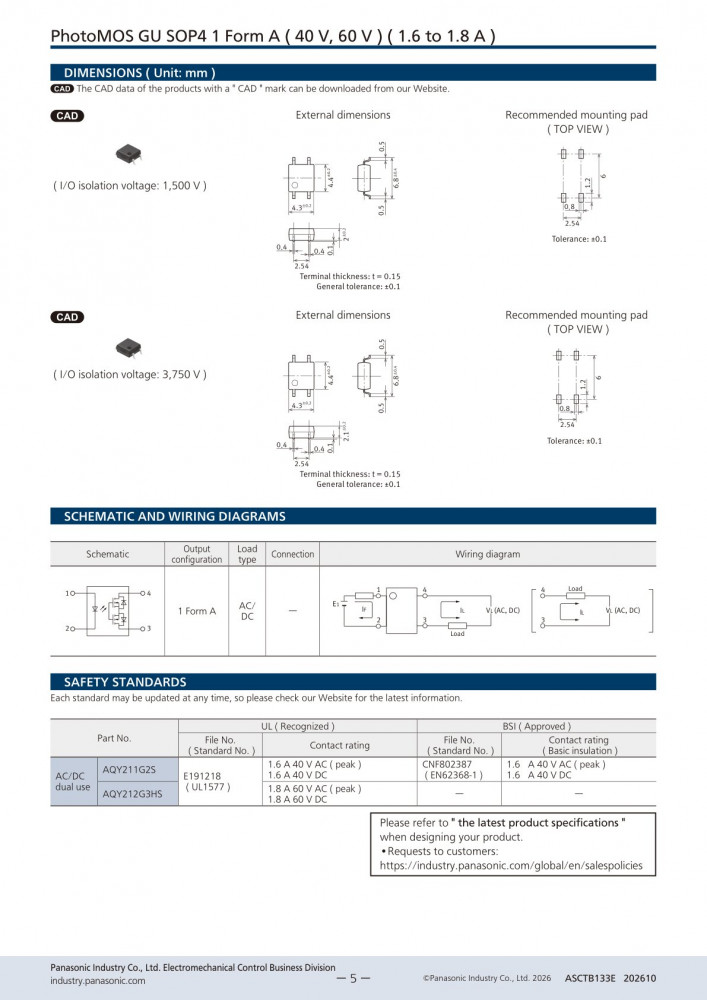 Technical document page 5