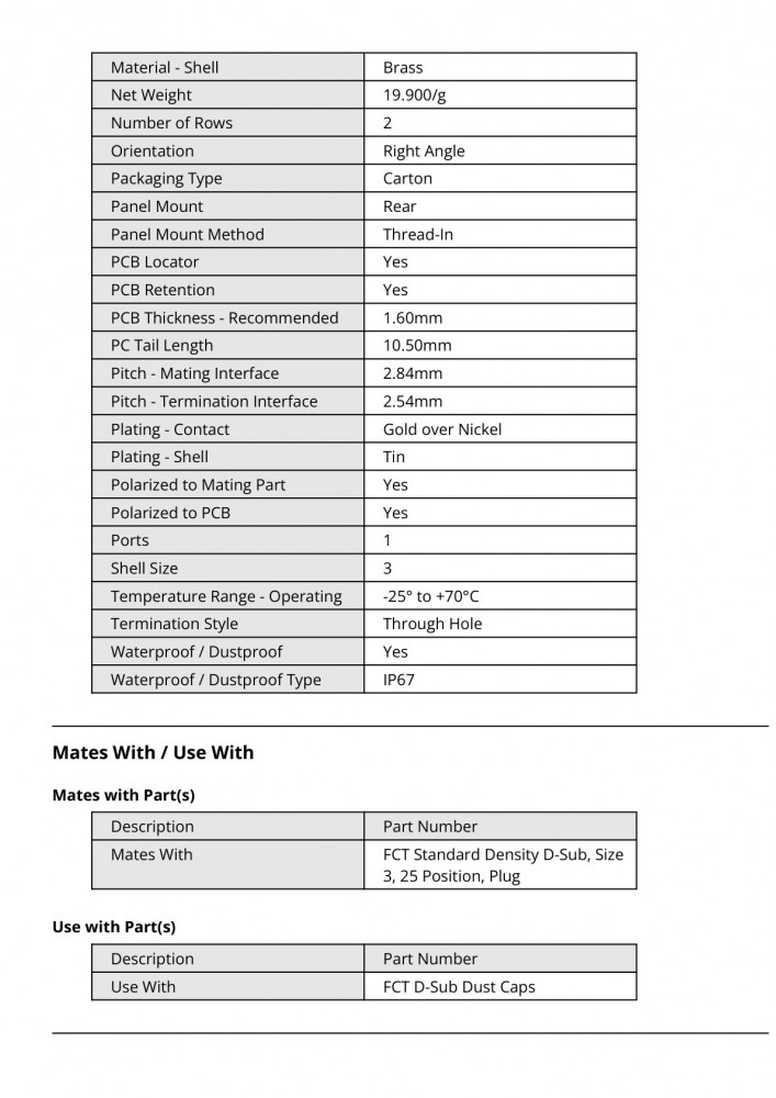 MOLEX 1731100034 drawing preview, page 3