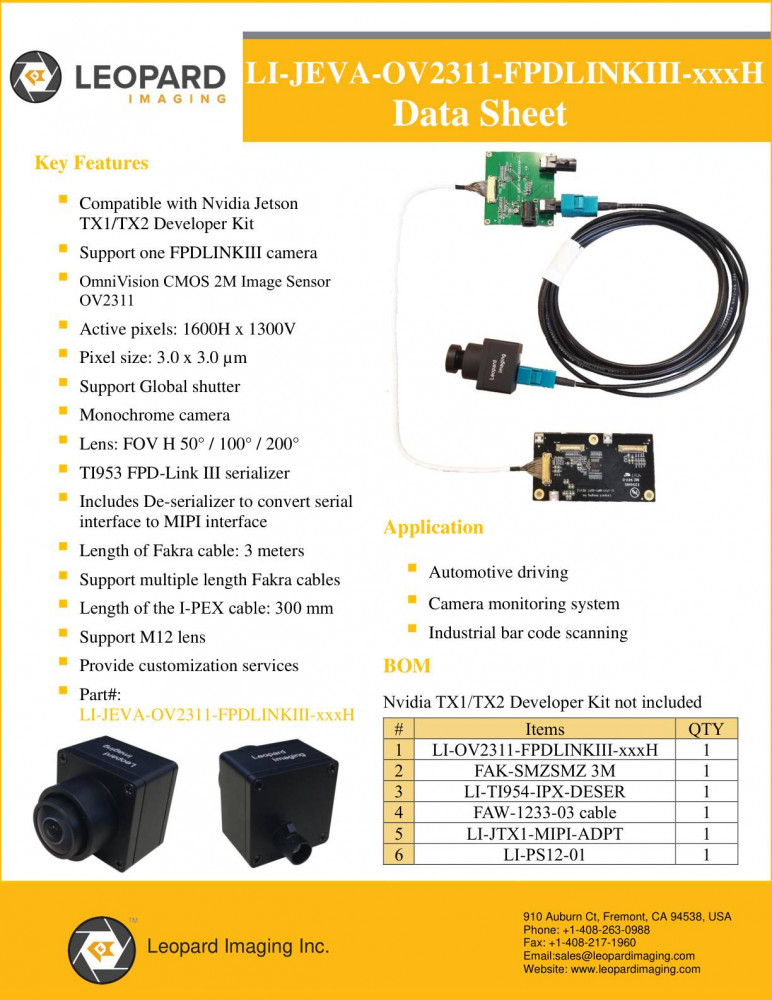 Product document page 1