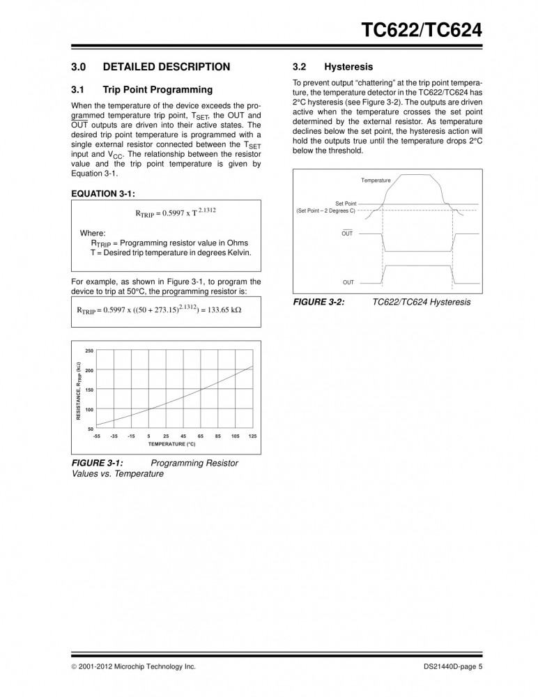 TC622 datasheet page 5