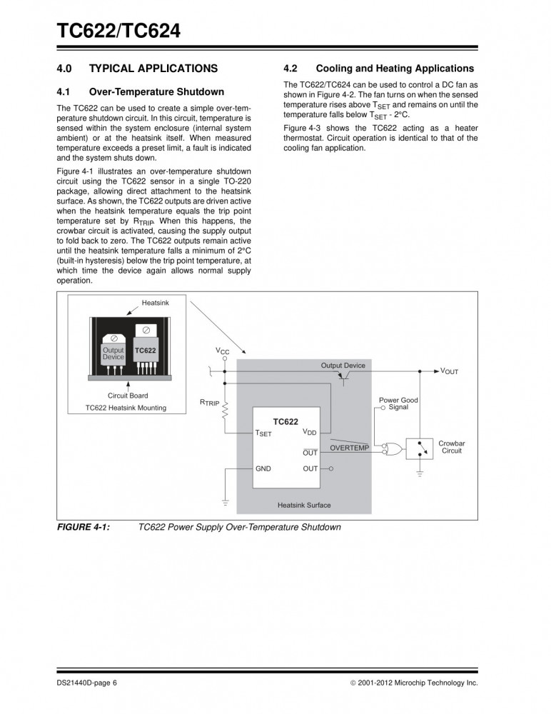 TC622 datasheet page 6
