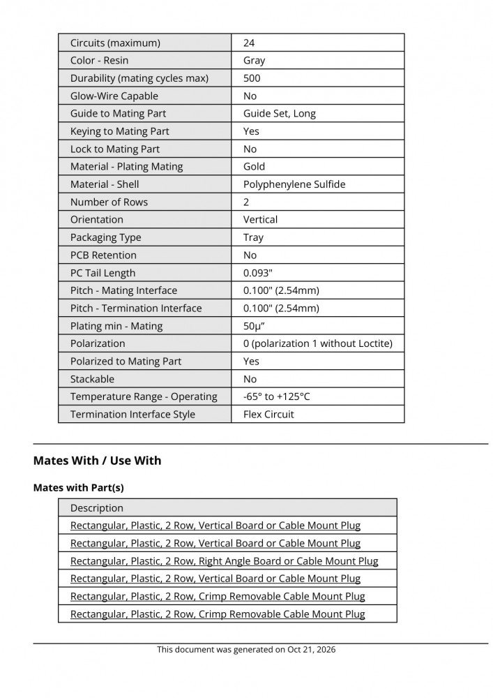 WTAX24SAF6SYL0 technical document image, page 2