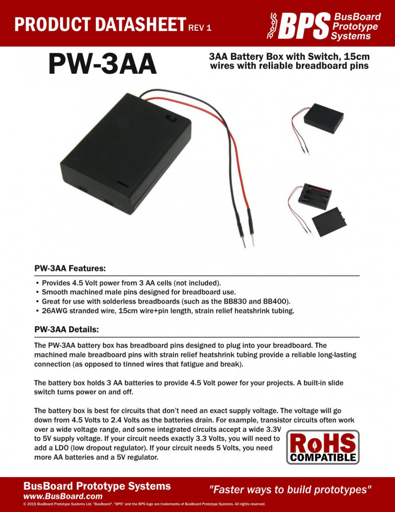 PW-3AA product documentation image