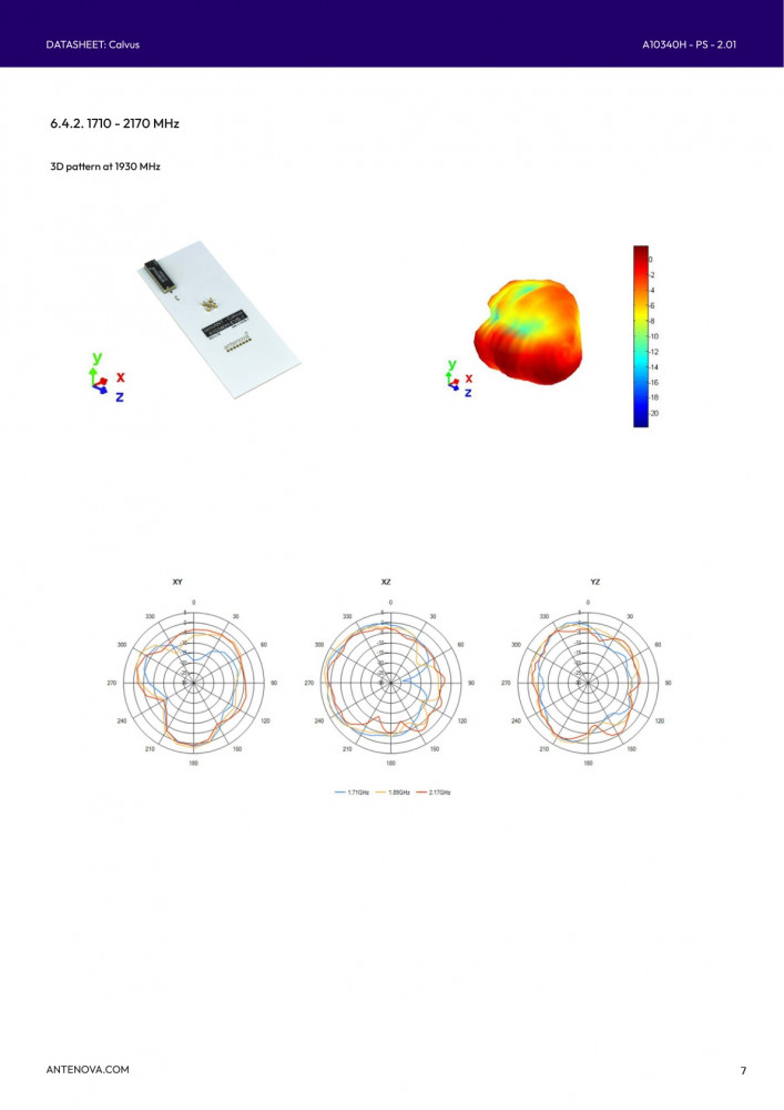 Calvus A10340H datasheet page 7