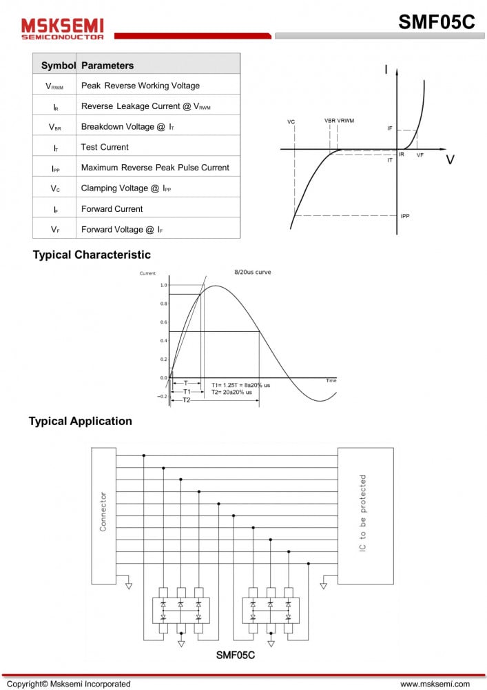 SMF05C datasheet page 4