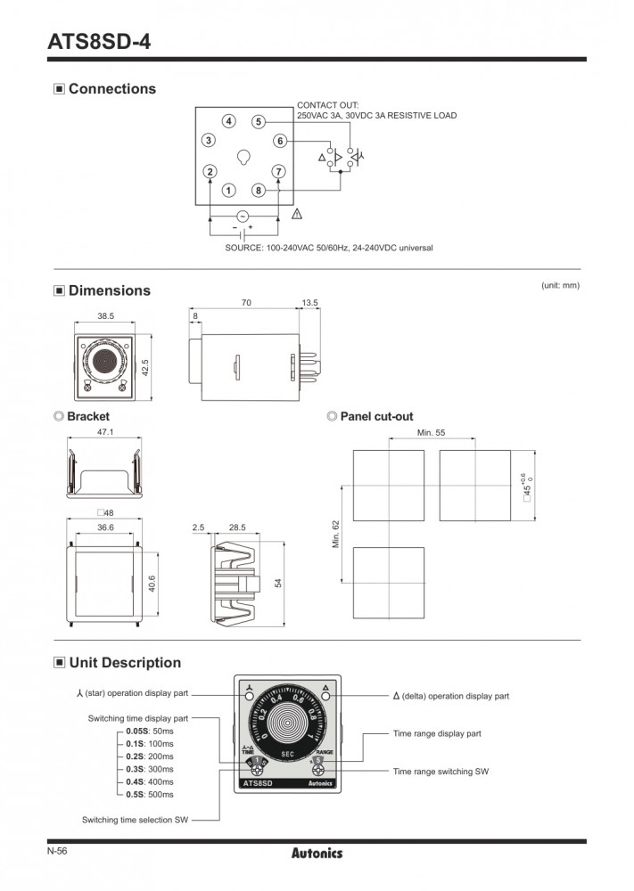 ATS8SD Series technical document page 2