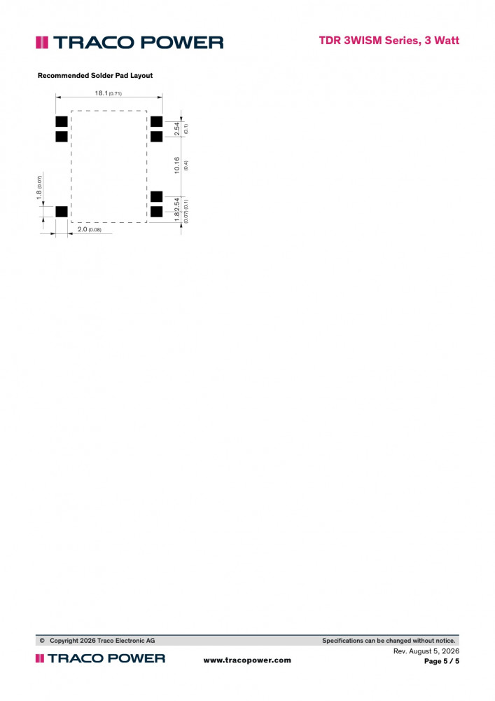 TDR 3WISM technical document page 5