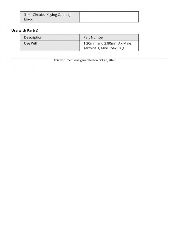 Product document image 3 for MOLEX 2159580427
