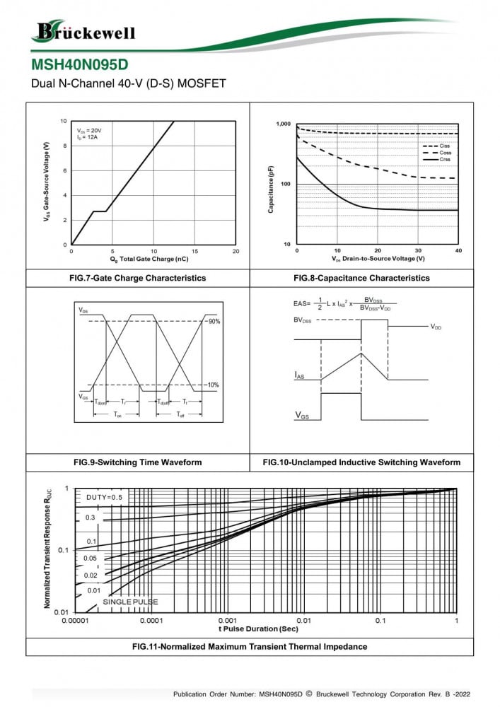 MSH40N095D datasheet page 5