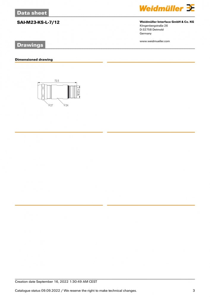WEIDMULLER 1170270000 documentation page 3