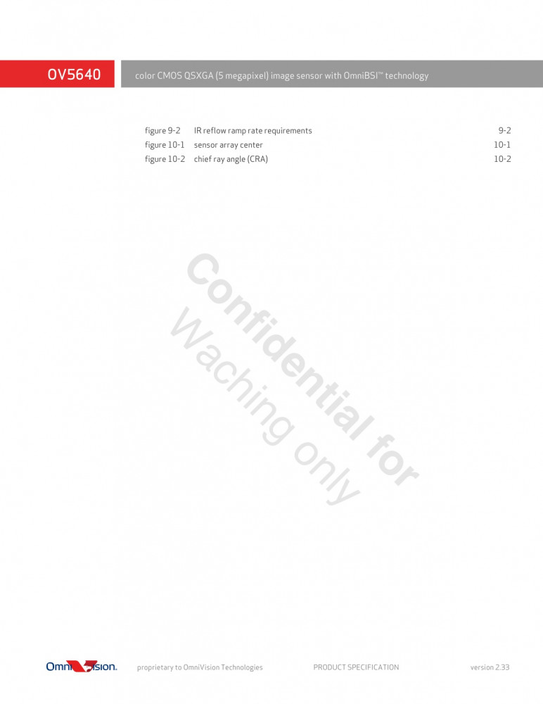 OV05640-A71A-1B datasheet page 10