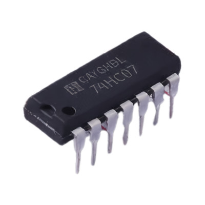 HGSEMI 74HC07N Hex Buffer/Driver with Open-Drain Outputs for sale