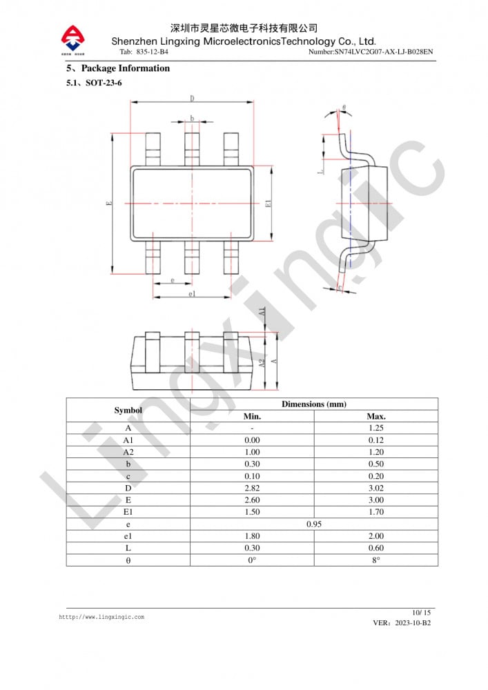 SN74LVC2G07 datasheet page 10