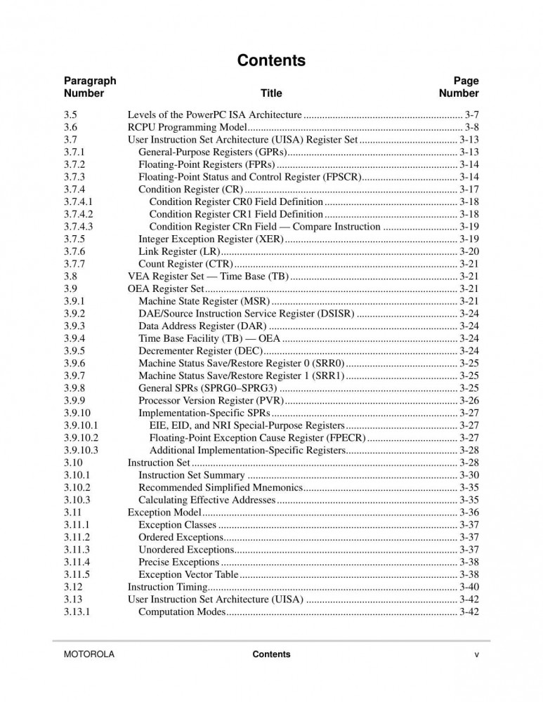 MPC561/MPC563 reference manual page 5