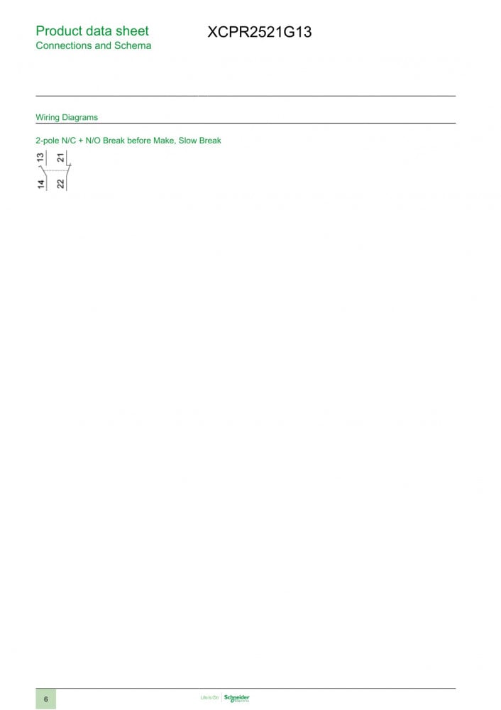 XCPR2521G13 technical document page 6