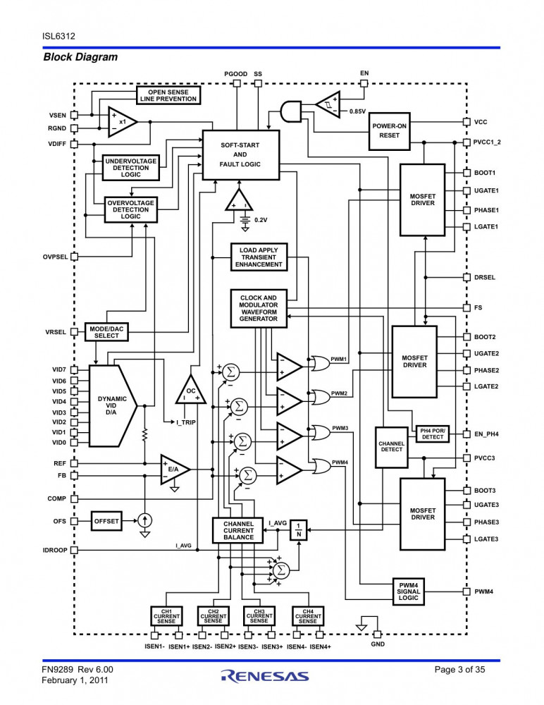 ISL6312IRZ-T technical document page 3