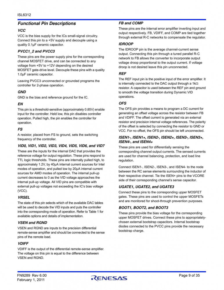 ISL6312IRZ-T technical document page 9