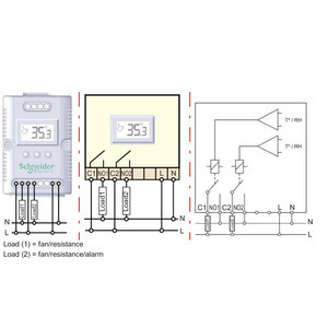 Schneider NSYCCOHY230VID Mechanical Thermostat for sale