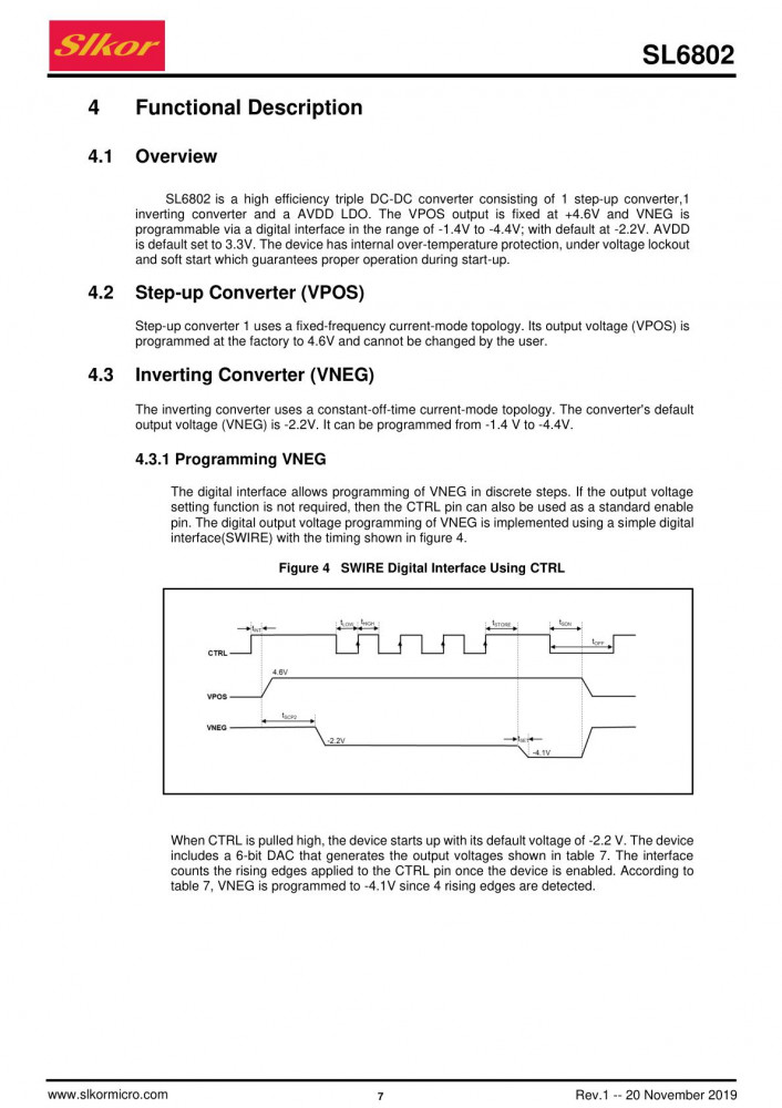 SL6802 datasheet page 7