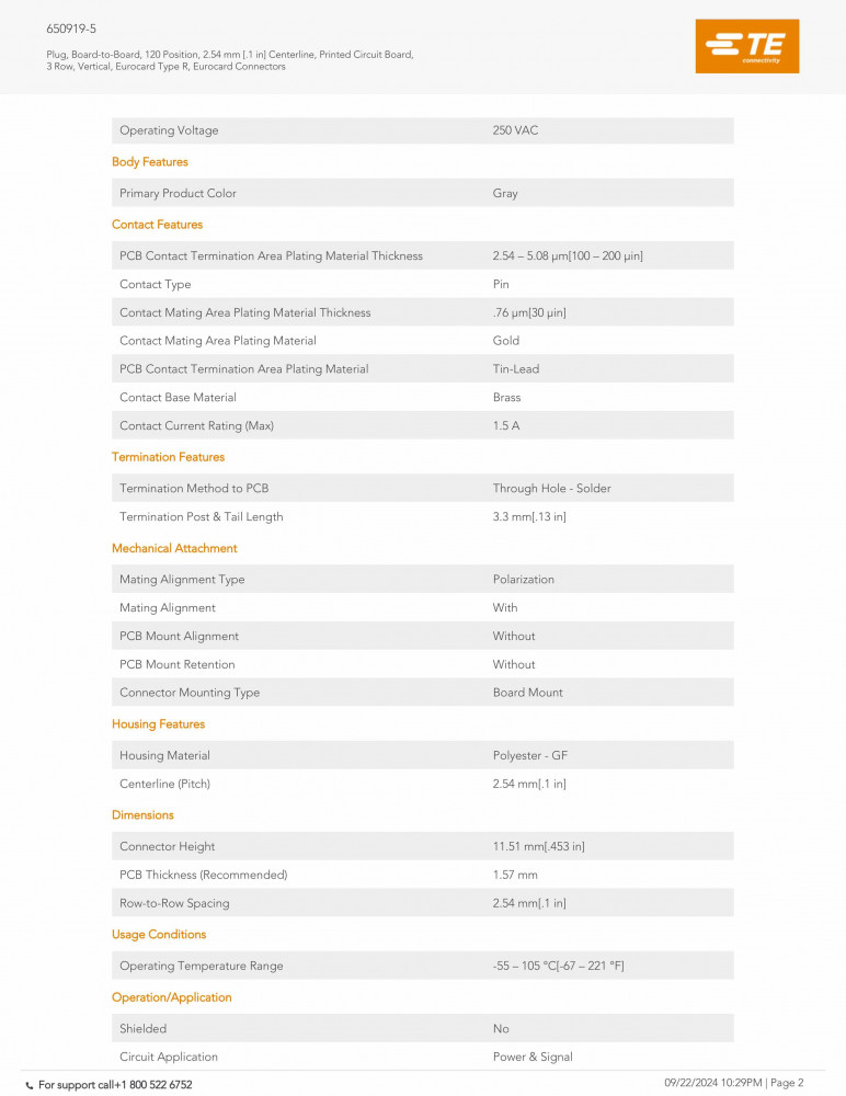 650919-5 technical document page 2