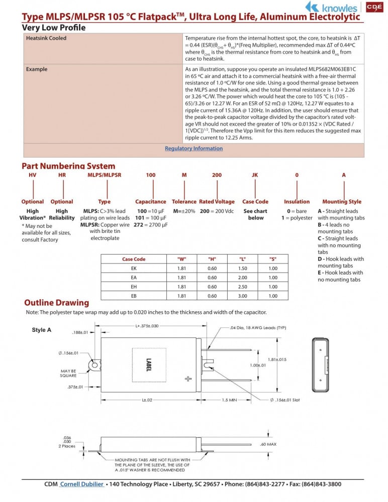 MLPS datasheet page 3