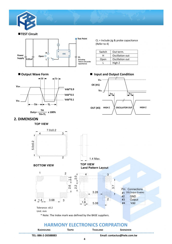 HELE HSO751S datasheet page 5