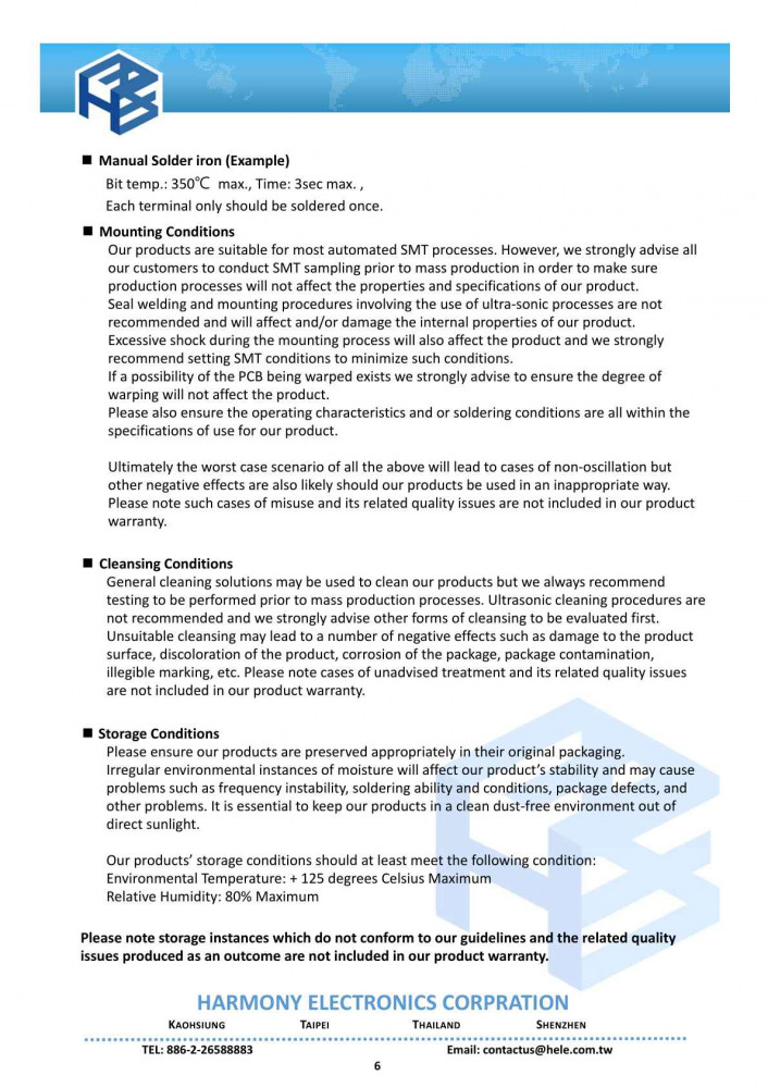 HELE HSO751S datasheet page 7