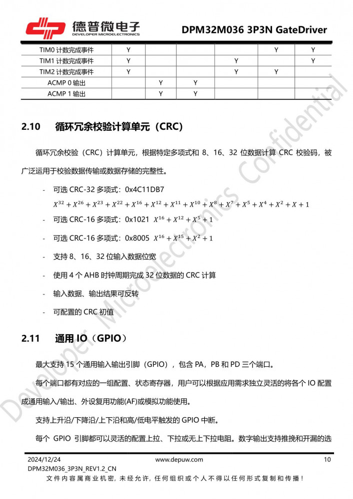 Technical document page 10