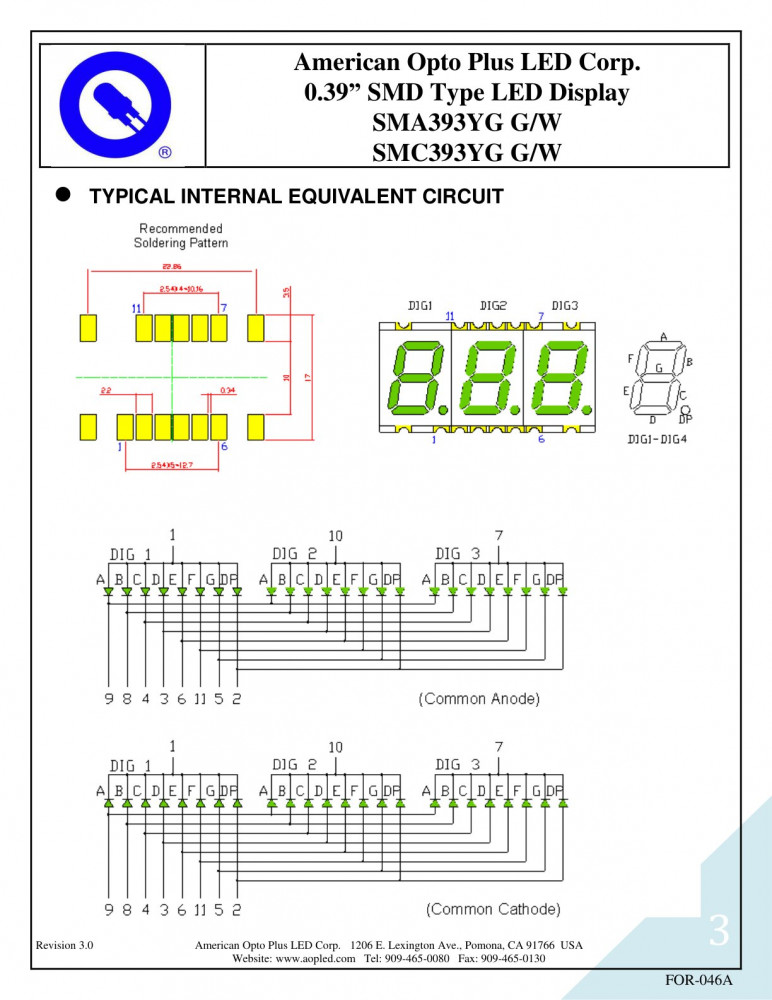 SMC393YG datasheet page 3