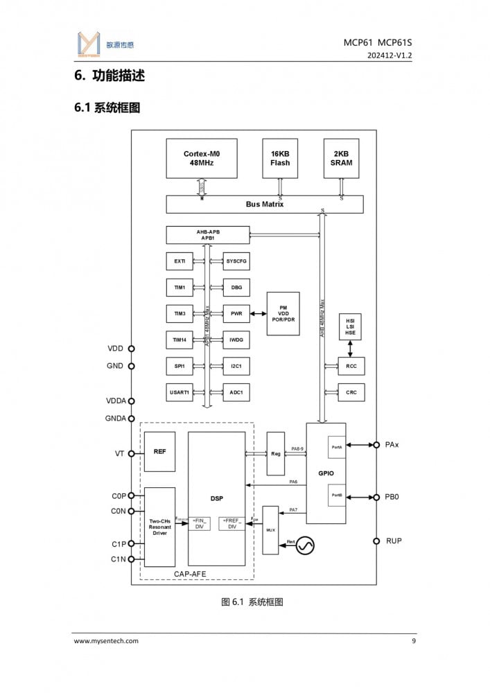 MCP61S datasheet page 9
