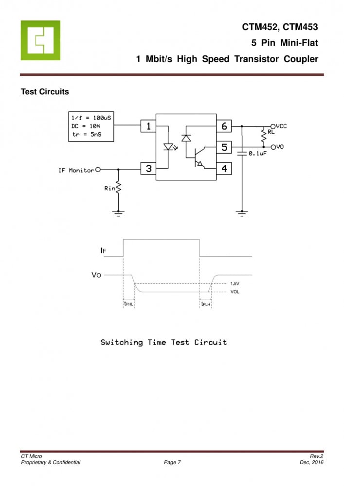 CTM453 datasheet page 7