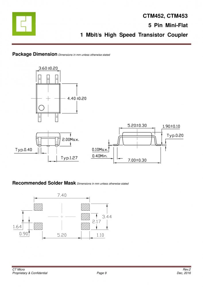 CTM453 datasheet page 9