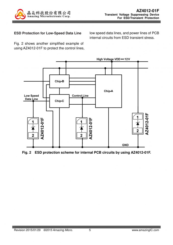 AZ4012-01F datasheet page 5