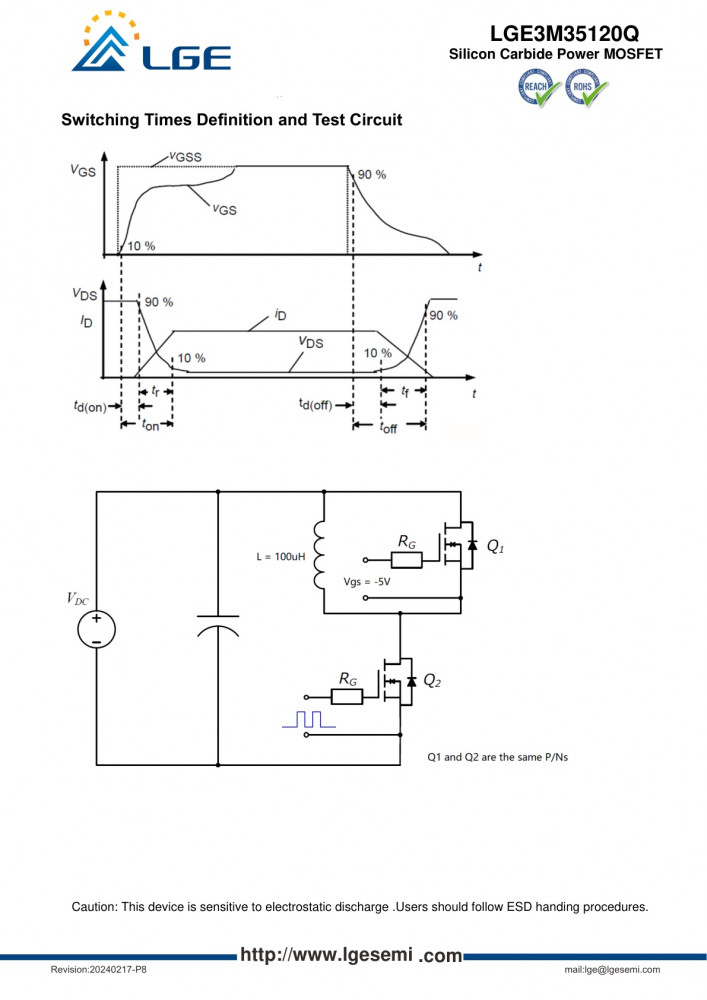 LGE3M35120Q datasheet page 8