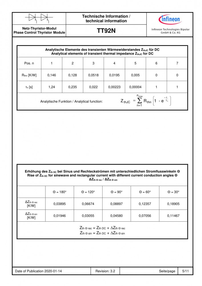 TD92N12KOF technical document page 5