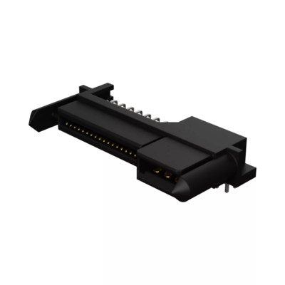 EXTreme LPHPower Receptacle Header, Right-Angle, 2 Power Contacts, 36 Signal Contacts, Select Gold (Au) Plating, for 2.36mm Thick PC Board, with Guide Posts for sale