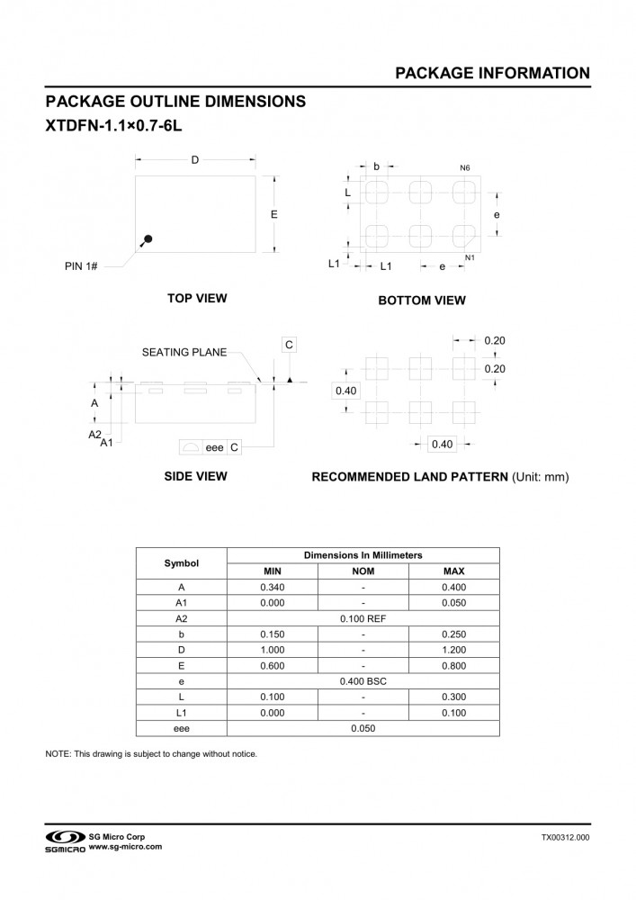 SGM11102G datasheet page 7
