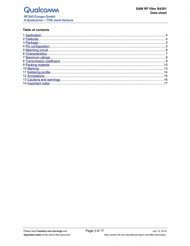 B39921B4301F210 datasheet page 5