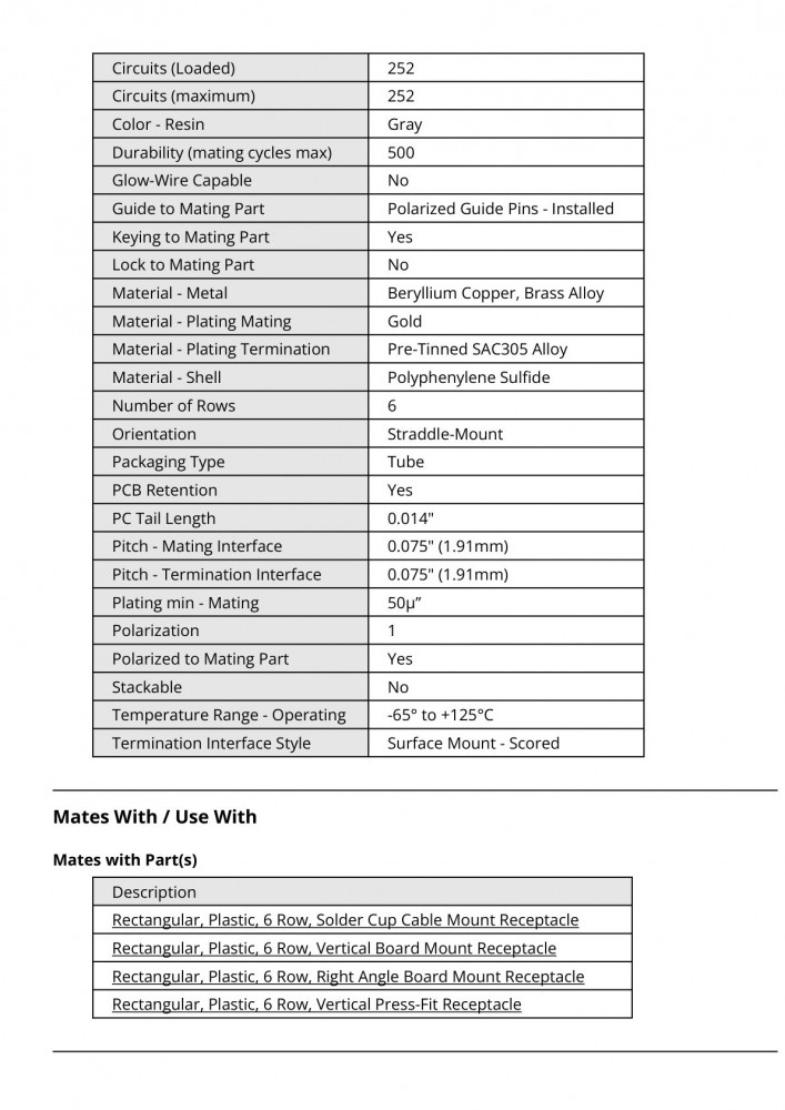 Product document preview, page 2